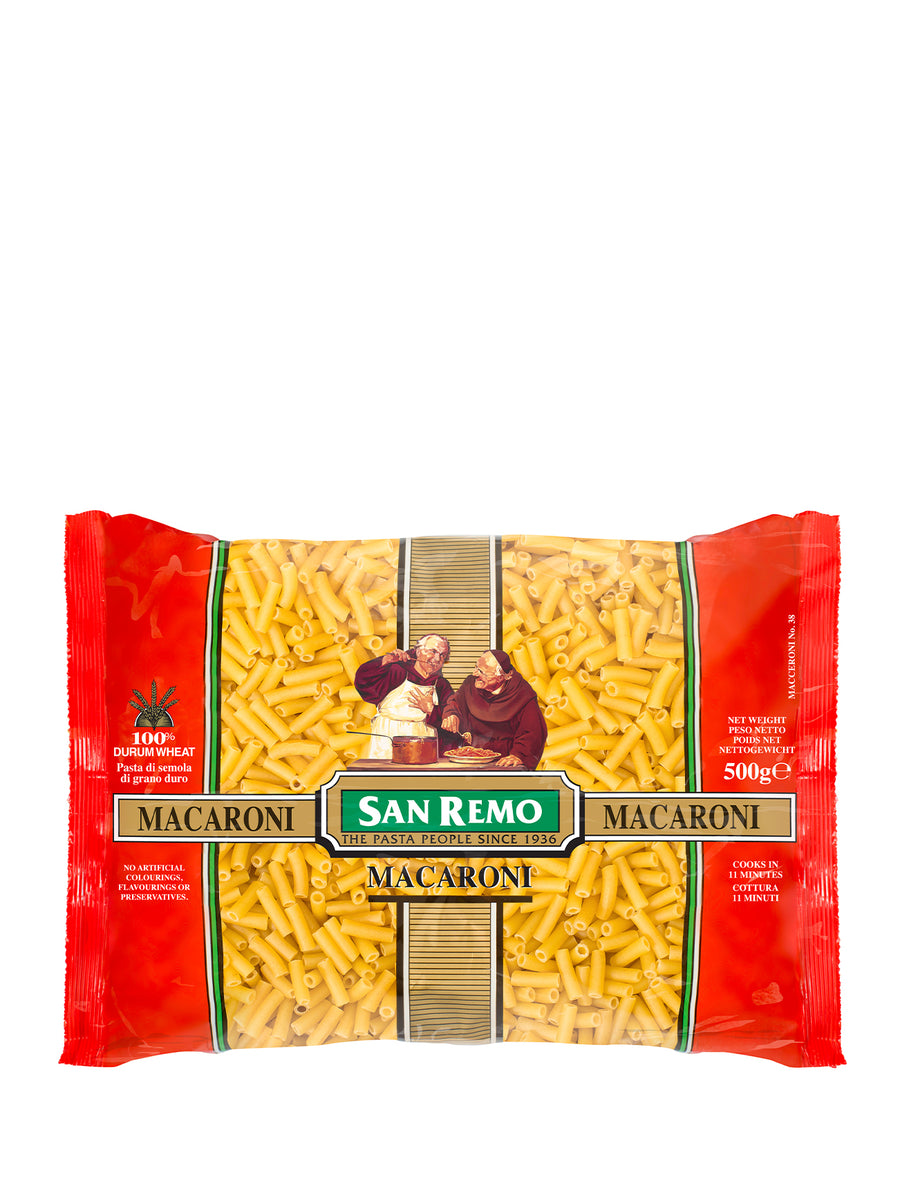 SAN REMO MACARONI NO.38 500GM – Village Grocer - M City SAN REMO MACARONI NO.38 500GM – Village Grocer - M City
