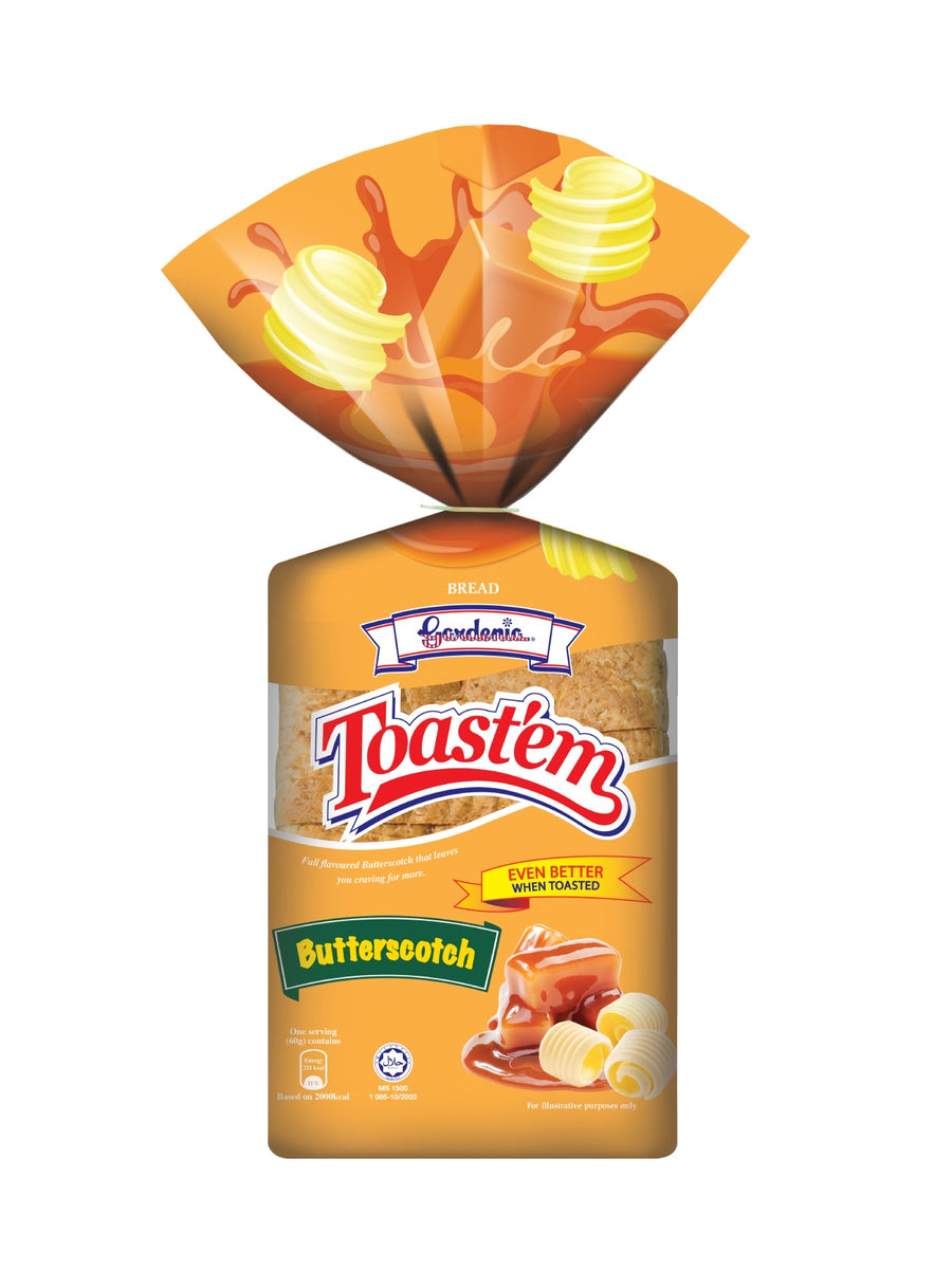 GARDENIA TOAST'EM BUTTERSCOTCH 360G – Village Grocer - M City