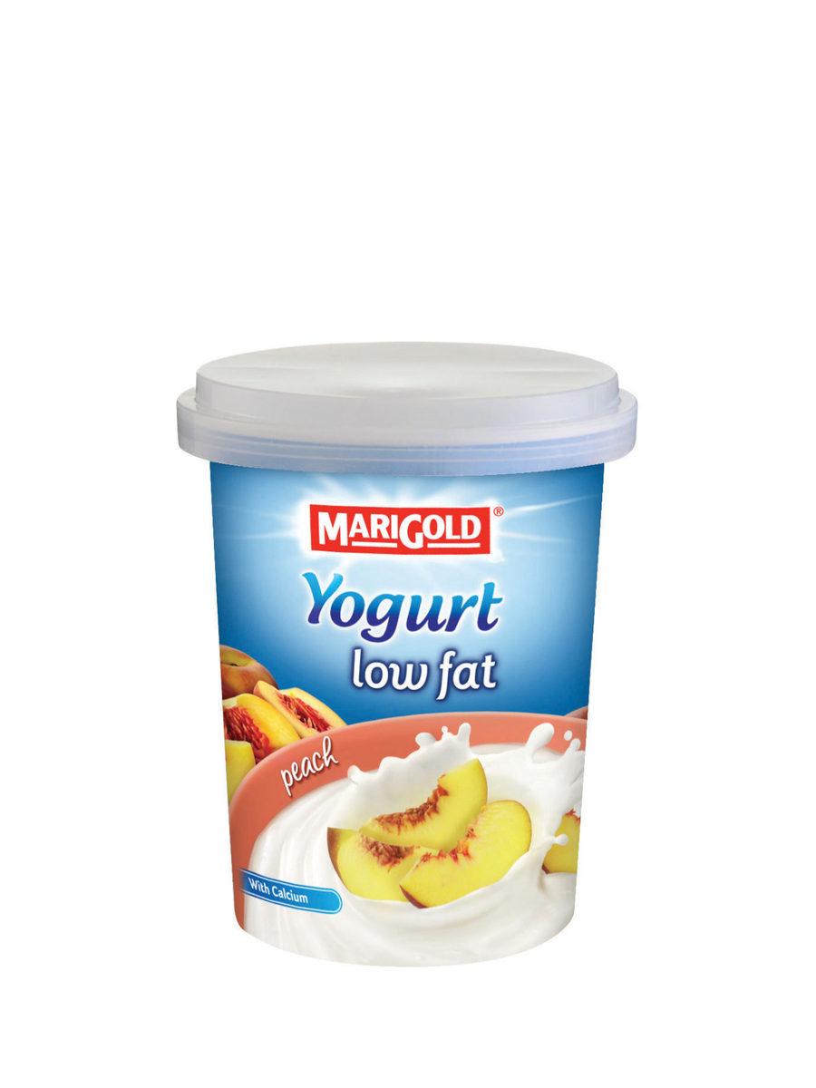 MARIGOLD LOW FAT YOG PEACH 130G – Village Grocer - M City