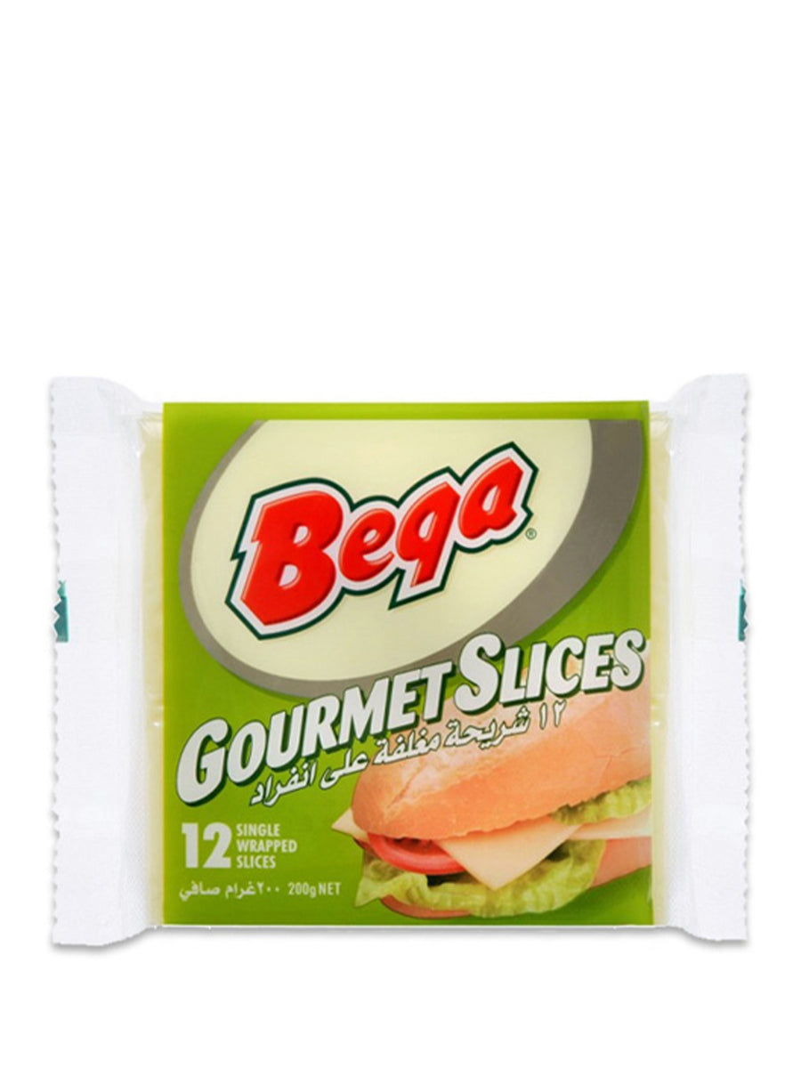 BEGA GOURMET SLICES CHEESE 200G – Village Grocer - M City
