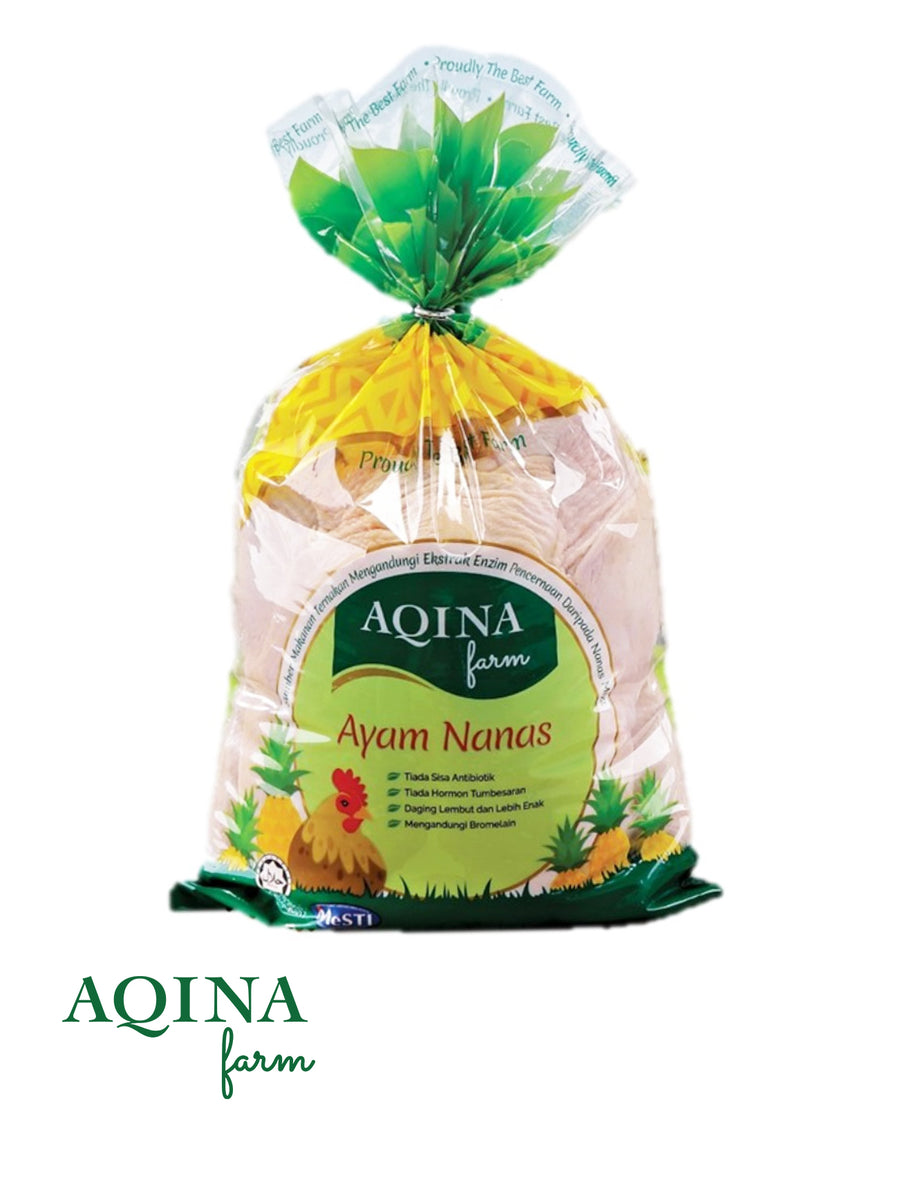AQINA PINEAPPLE CHICKEN FROZEN THAWED (+/- 2KG) – Village Grocer - M City