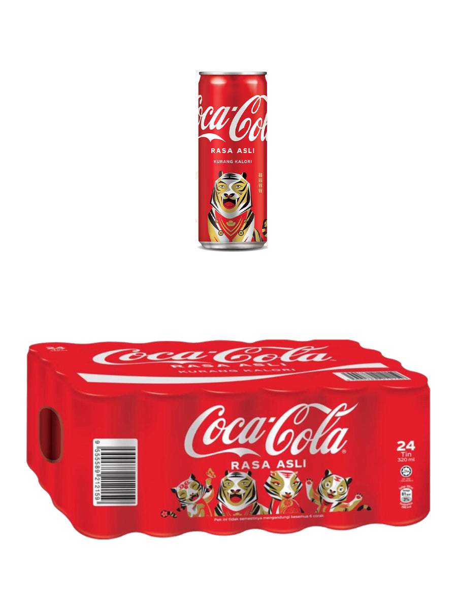COCA-COLA RASA ASLI 24X320ML – Village Grocer - M City