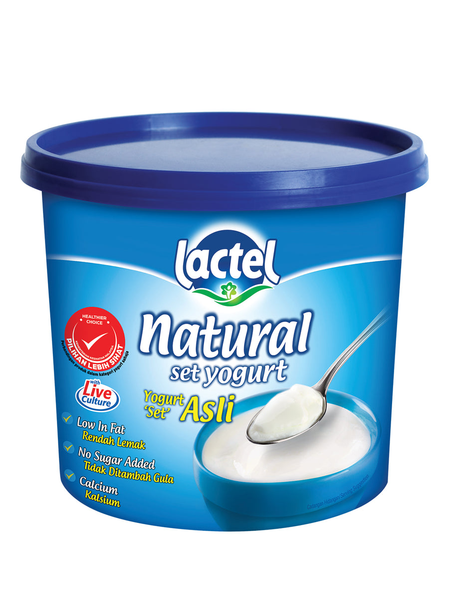 LACTEL NATURAL SET YOGURT 1.4KG – Village Grocer - M City