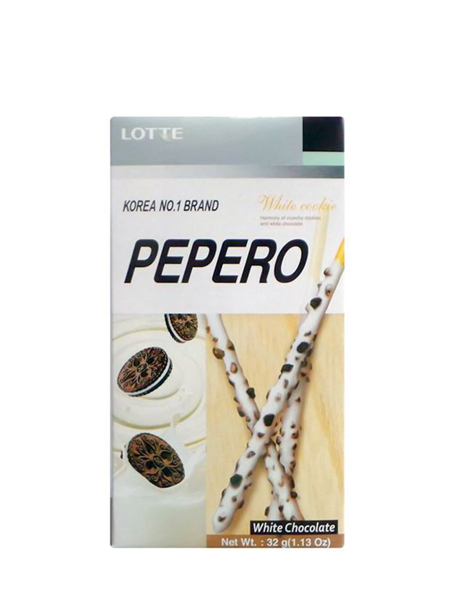 LOTTE PEPERO WHITE COOKIE 32GM – Village Grocer - M City