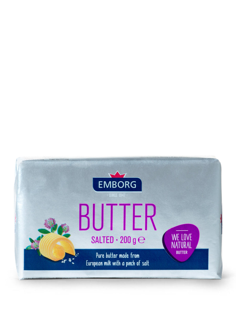 EMBORG SALTED BUTTER 200G – Village Grocer - M City