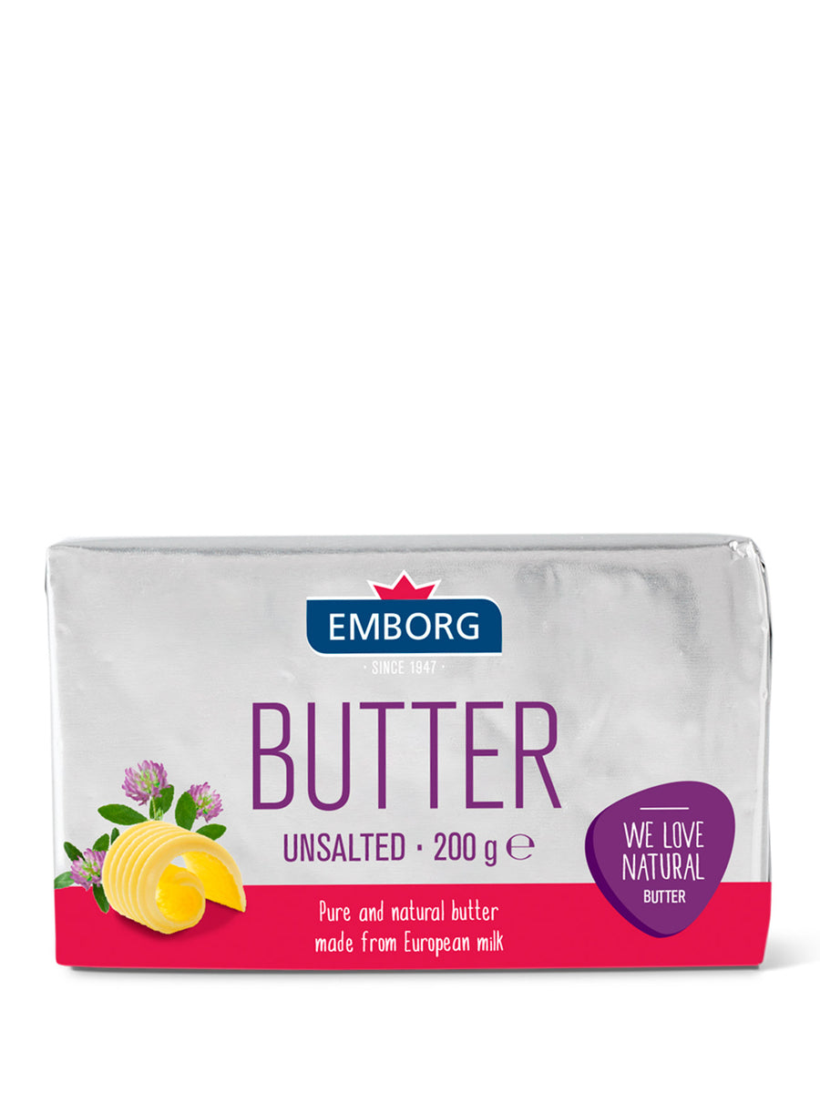 EMBORG UNSALTED BUTTER 200G – Village Grocer - M City