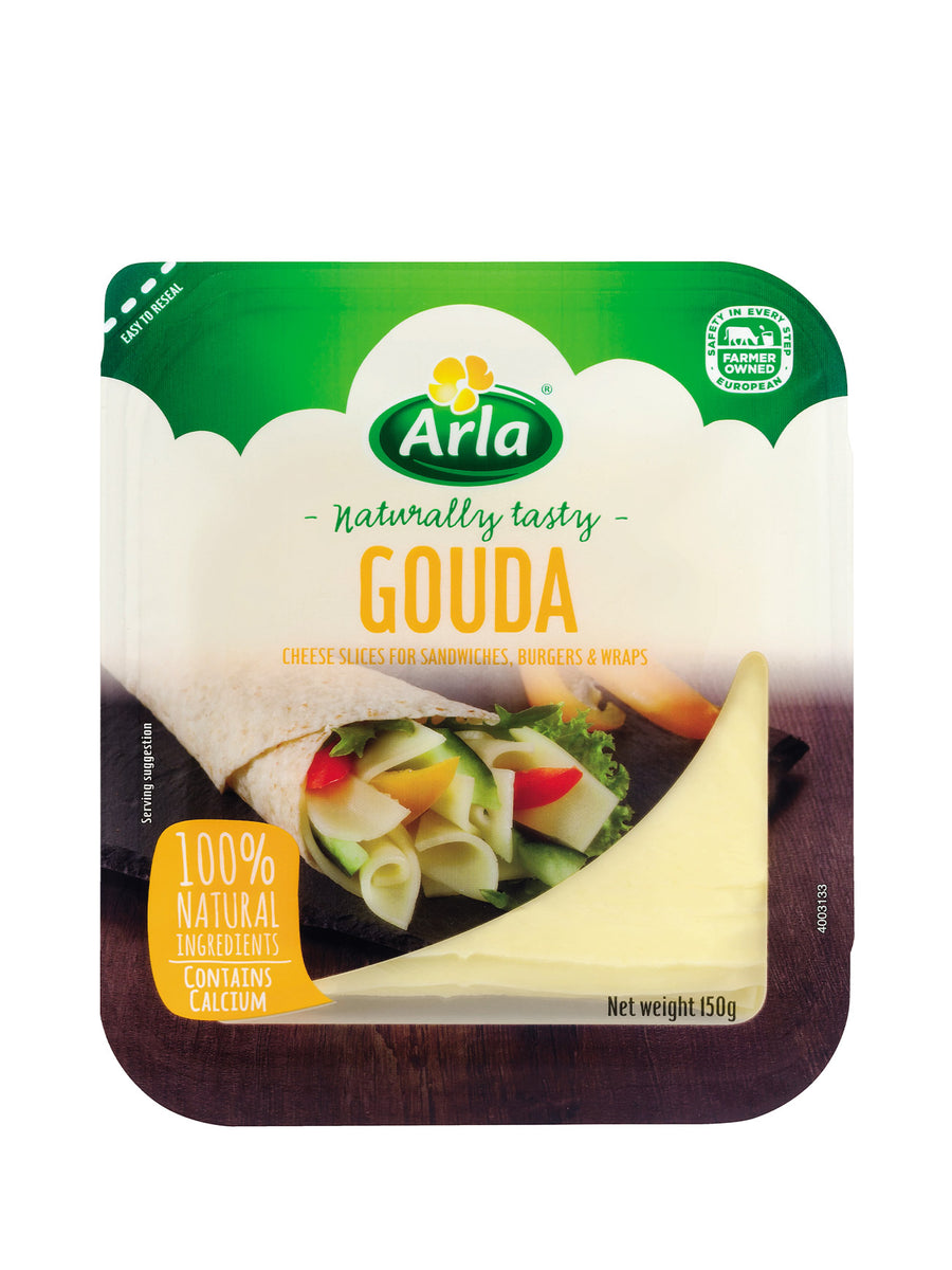 ARLA GOUDA SLICES 150G – Village Grocer - M City
