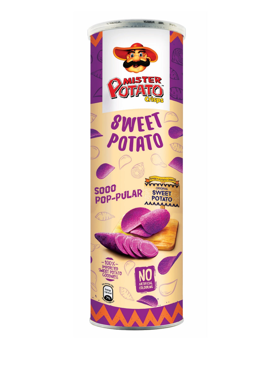 MR POTATO TUBES SWEET POTATO ORIGINAL 118G – Village Grocer - M City