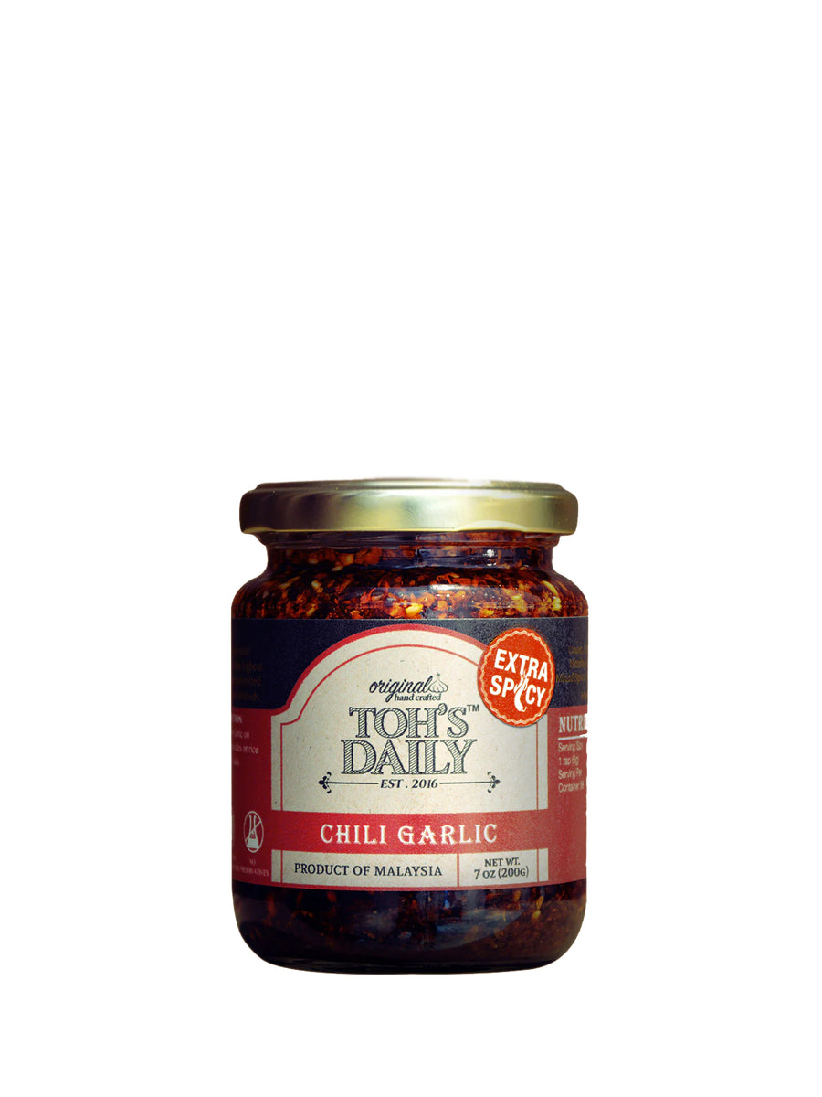 TOH'S DAILY CHLI GARLIC-EXTRA SPICY 200G – Village Grocer - M City