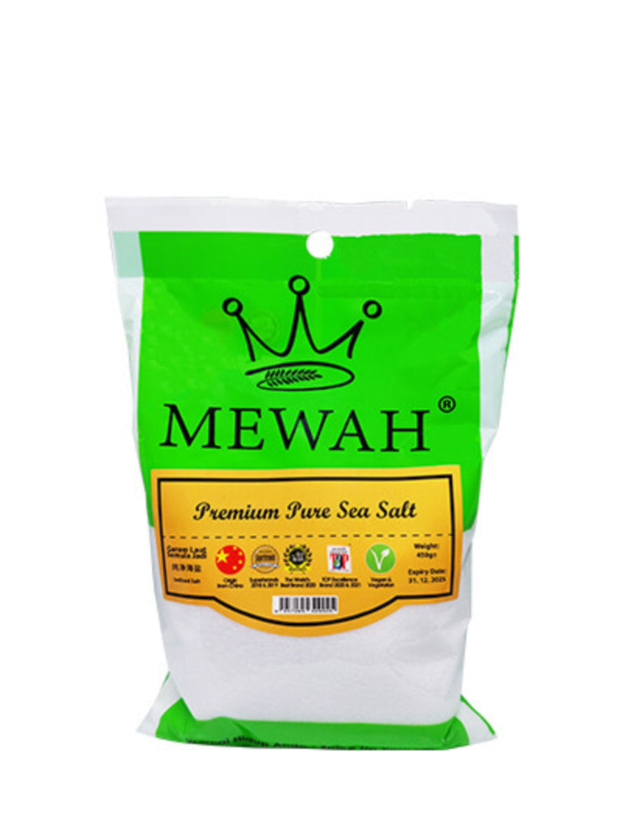 MEWAH PREMIUM PURE SEA SALT (IODISED) 450G – Village Grocer - M City