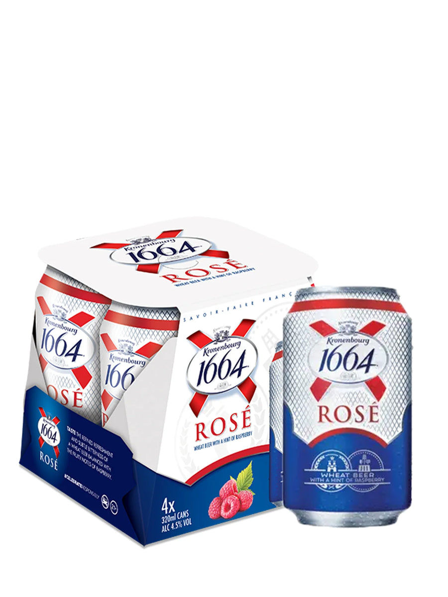 KRONENBOURG 1664 ROSE CAN 4X320ML – Village Grocer - M City