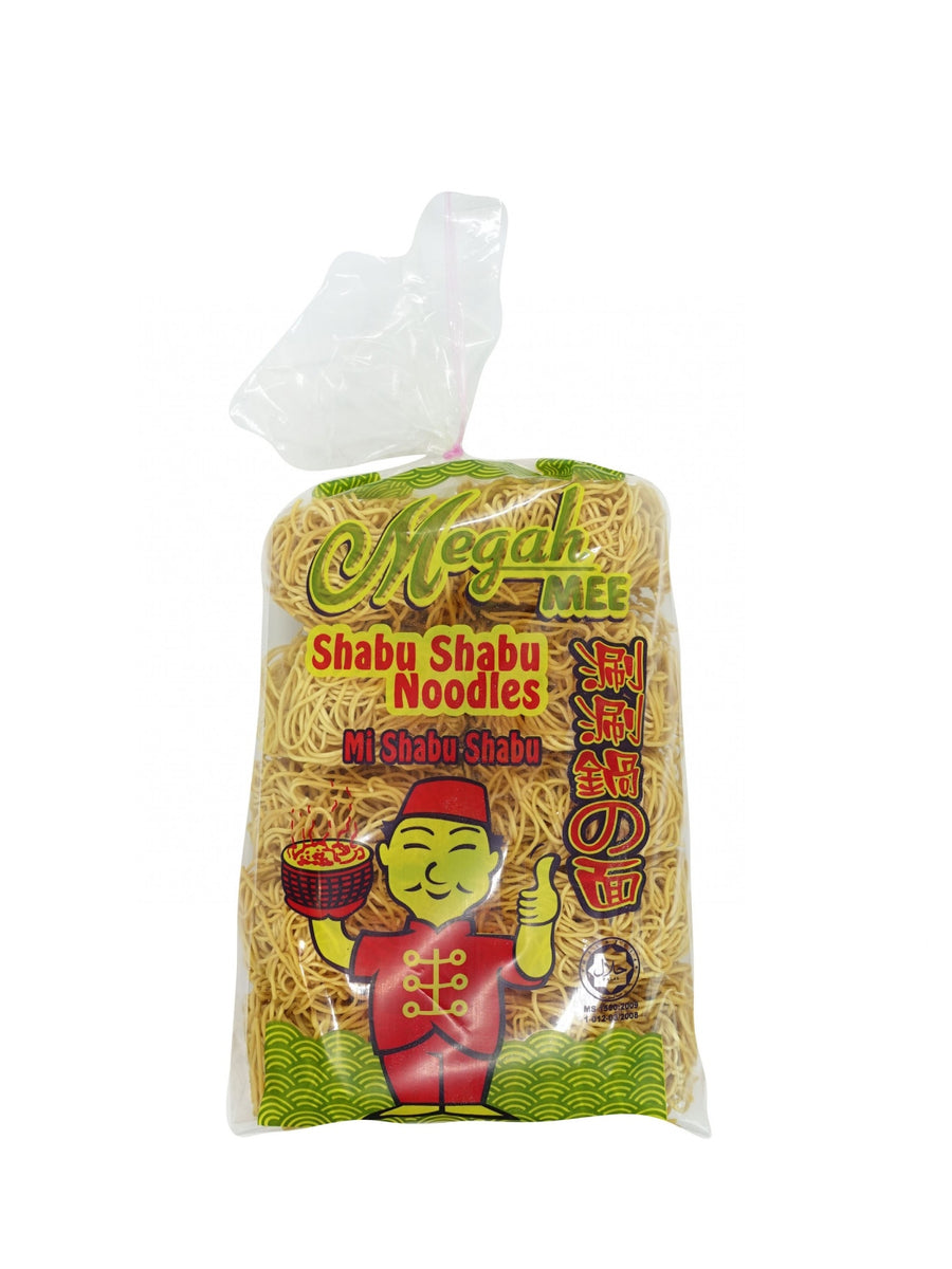 MEGAH MEE SHABU SHABU NOODLES 400G – Village Grocer - M City