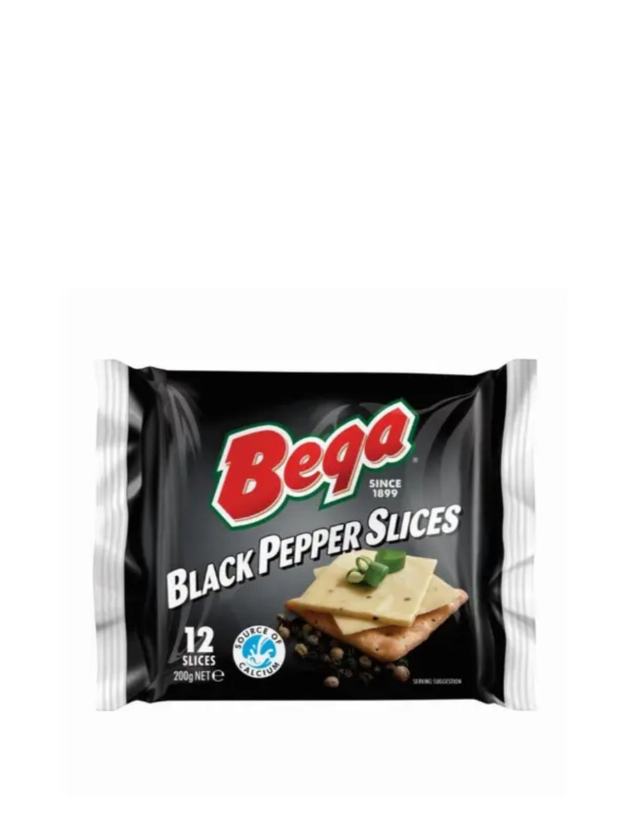 BEGA BLACK PEPPER CHEDDAR CHEESE 200G – Village Grocer - M City