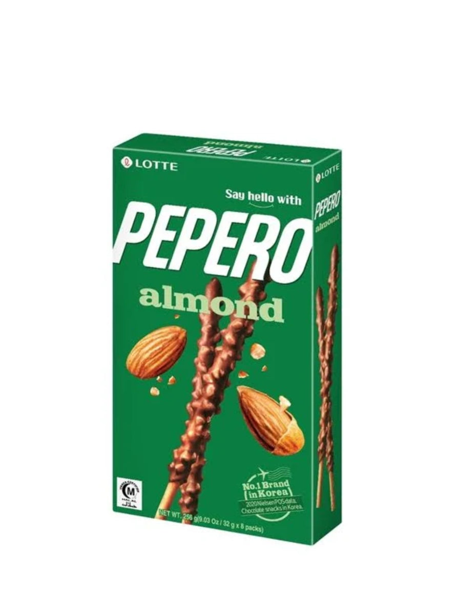 LOTTE PEPERO ALMOND 36GM – Village Grocer - M City