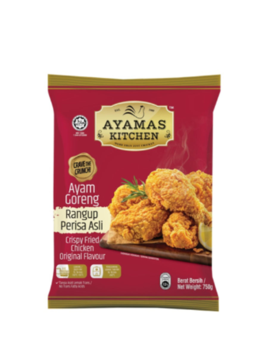 AYAMAS KITCHEN CRISPY FRIED CHICKEN ORIGINAL 750G – Village Grocer - M City