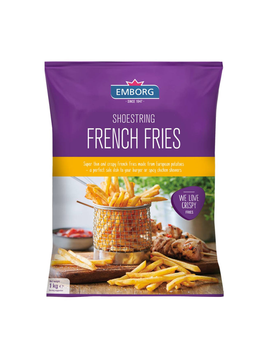 EMBORG FRENCH FRIES-SHOESTRING 1KG – Village Grocer - M City