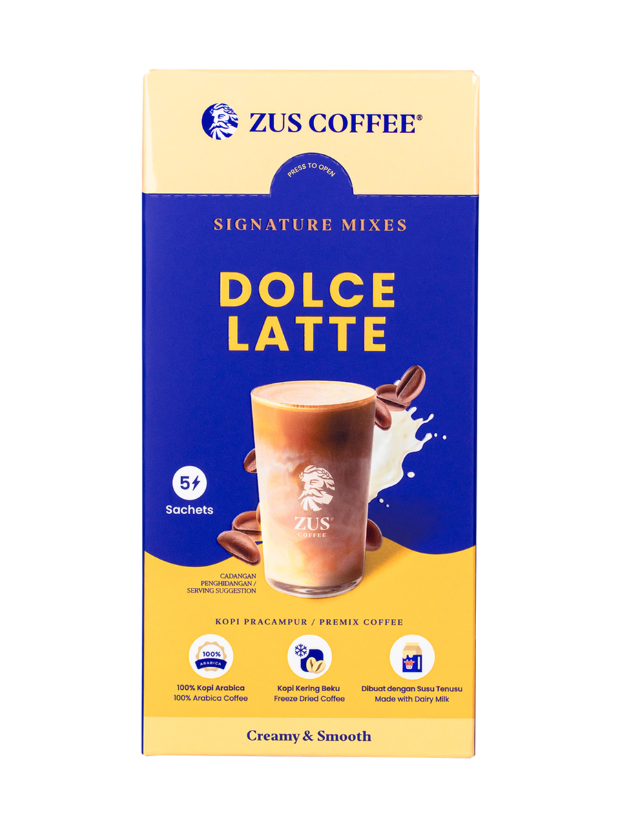 ZUS SIGNATURE MIXES COFFEE - DOLCE LATTE 5SX26G – Village Grocer - M City