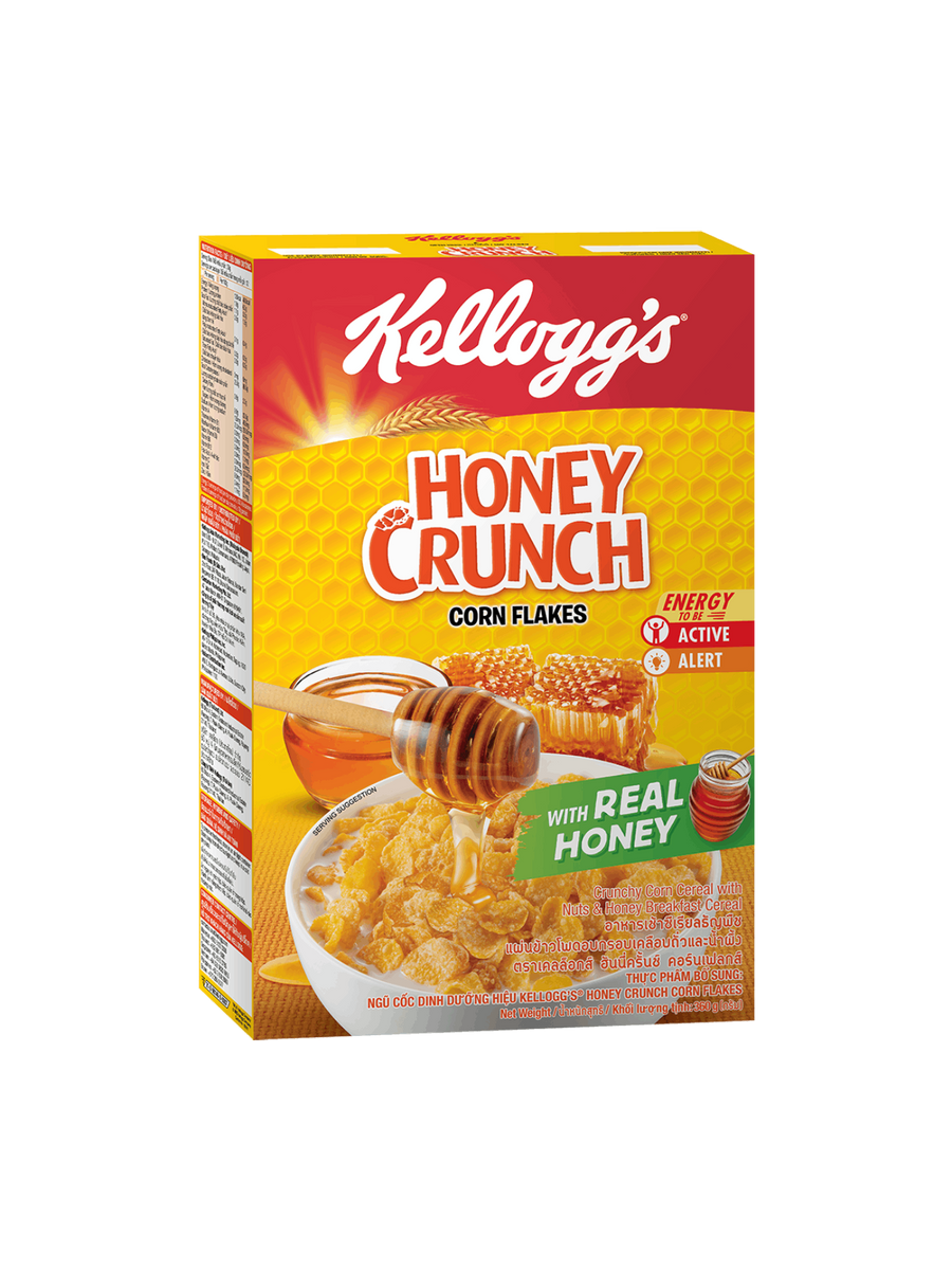 KELLOGGS HONEY CRUNCH CORN FLAKES 250G – Village Grocer - M City