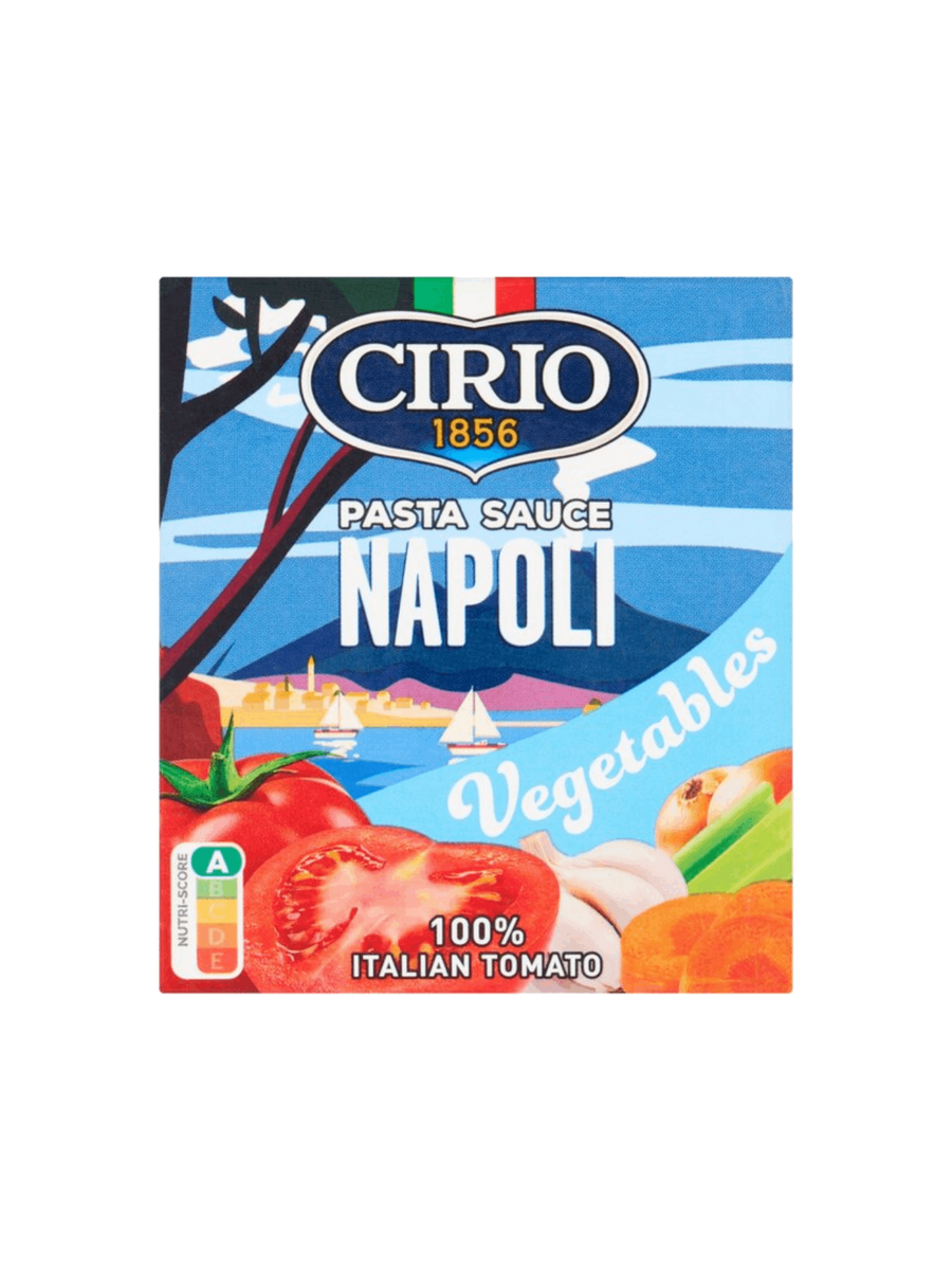 CIRIO PASTA SAUCE NAPOLI VEGETABLES 340G – Village Grocer - M City