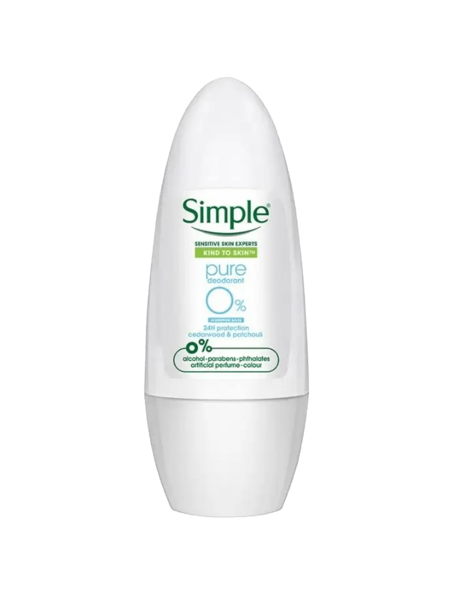 SIMPLE PURE DEODORANT ROLL 45ML – Village Grocer - M City