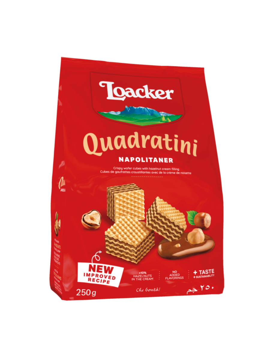 LOACKER QUADRATINI NAPOLITANER 250G – Village Grocer - M City