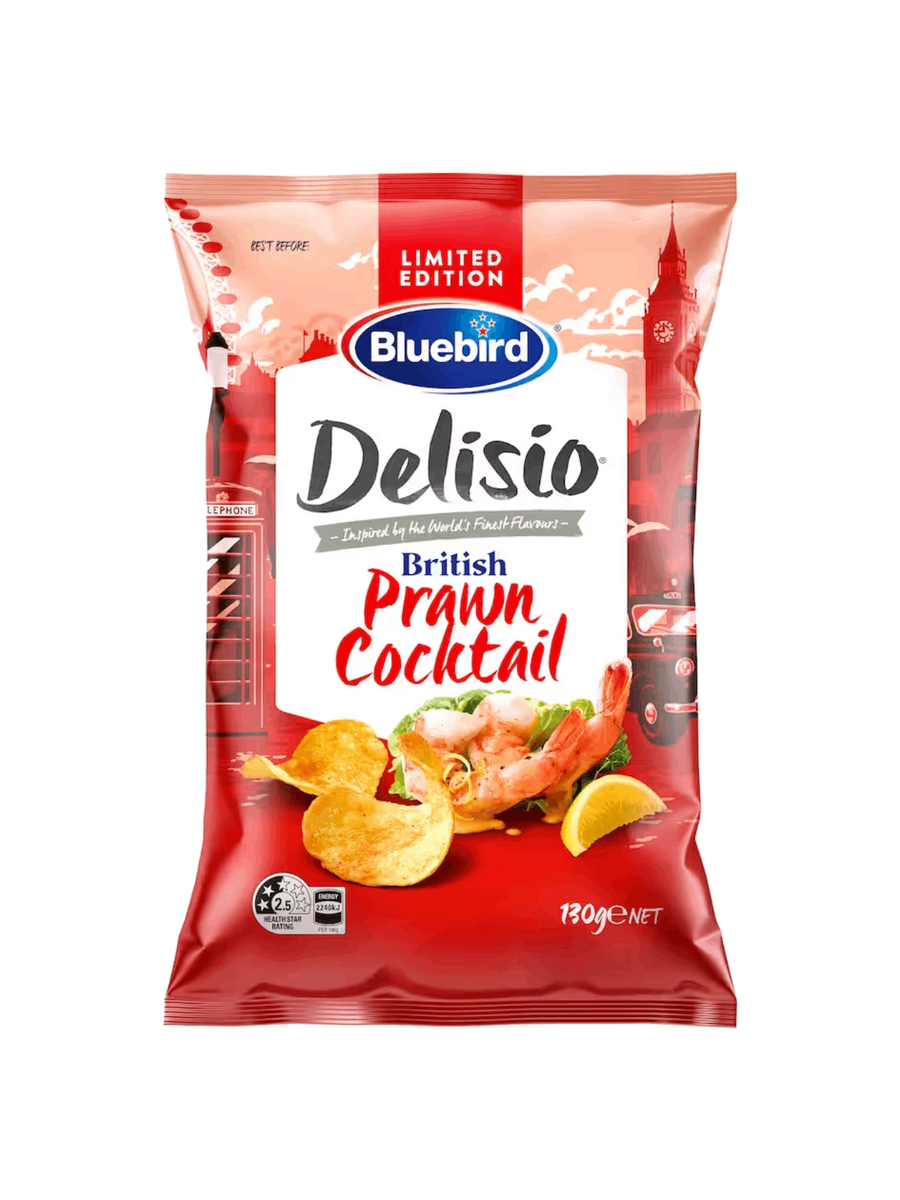 DELISIO POTATO CHIPS PRAWN COCKTAIL 130G – Village Grocer - M City