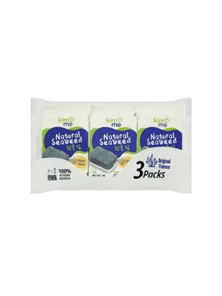 KIMME NATURAL SEAWEED ORIGINAL FLAVOR 3X4G – Village Grocer - M City