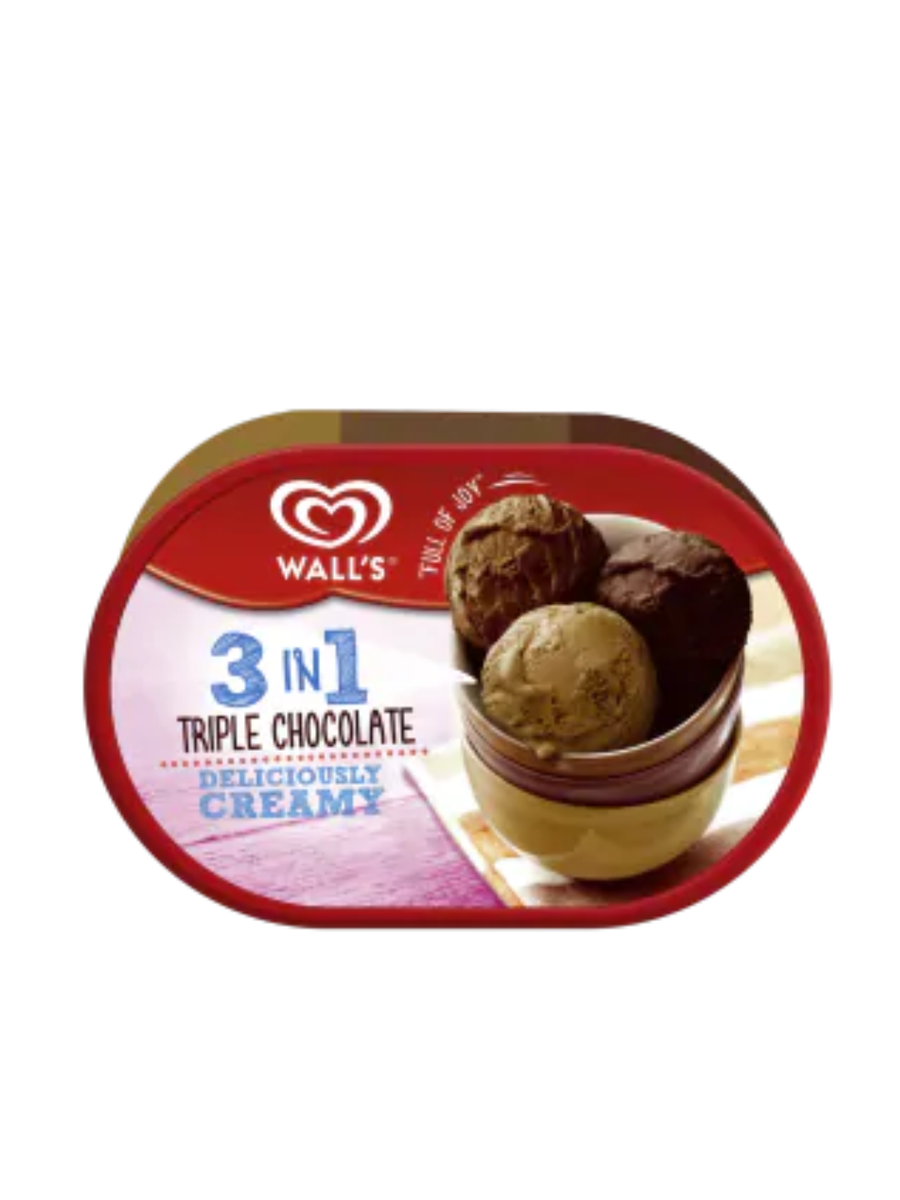 WALL'S 3IN1 TRIPLE CHOCOLATE 1.4L – Village Grocer - M City