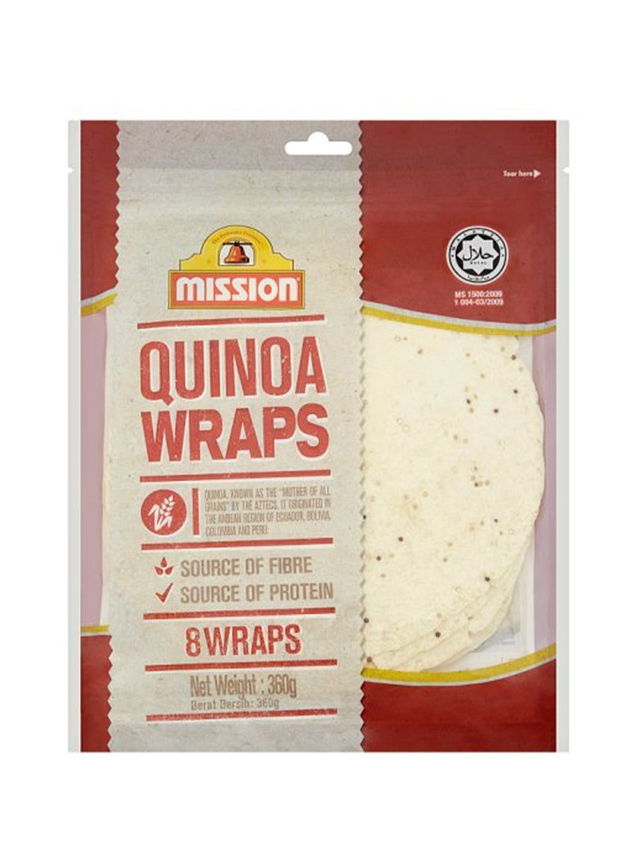 MISSION QUINOA WRAPS 360G – Village Grocer - M City