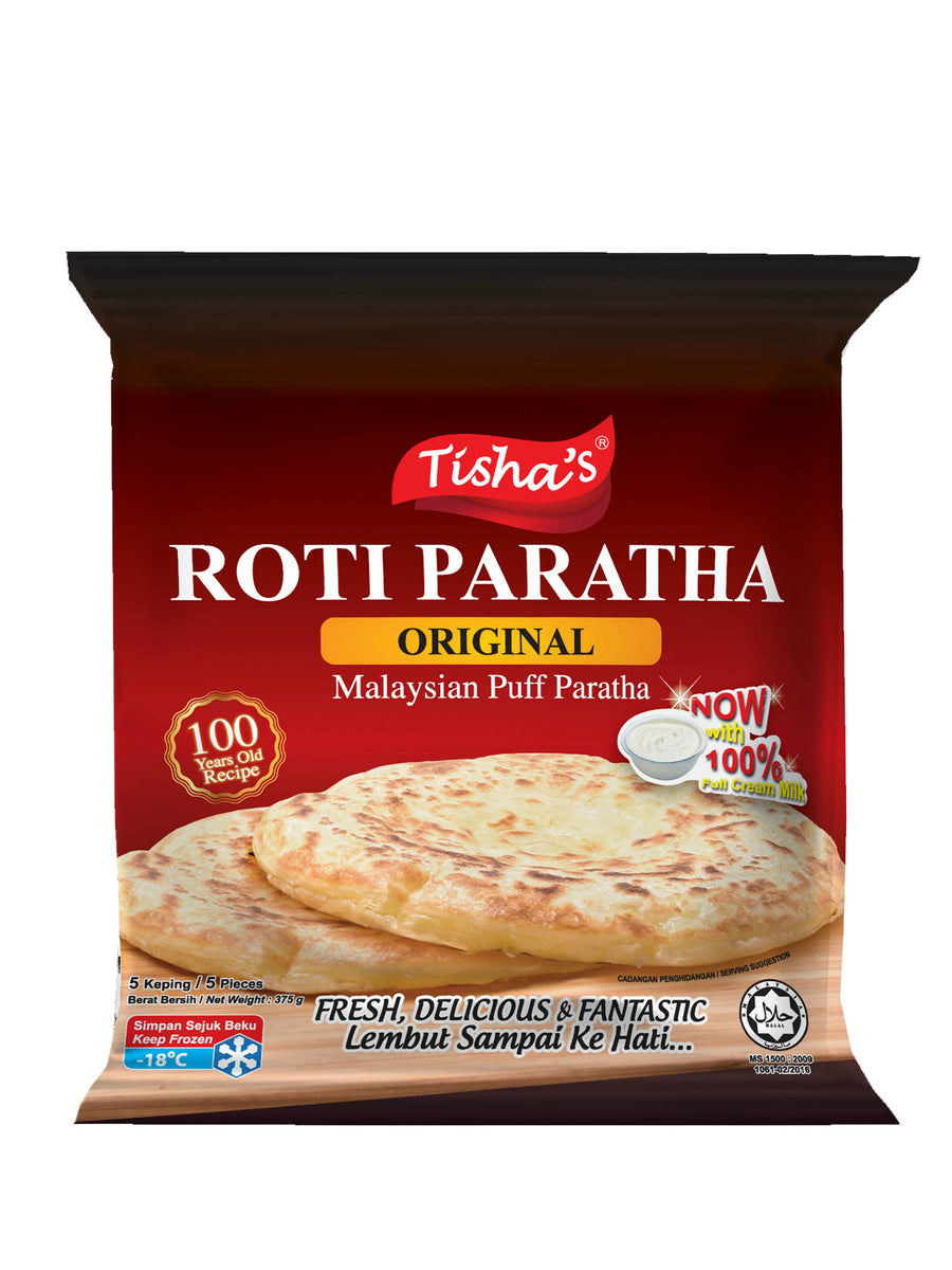 TISHAS ROTI PARATHA ORIGINAL 375G – Village Grocer - M City