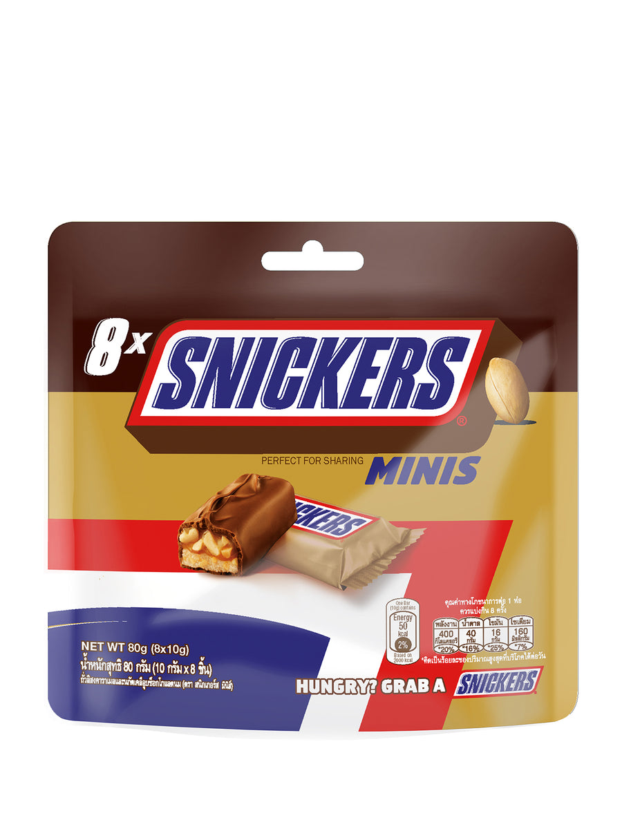 SNICKERS MINIS POUCH 80G – Village Grocer - M City