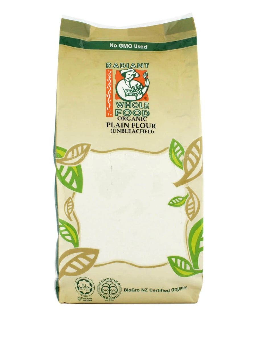 RADIANT ORG PLAIN FLOUR UNBLEACHED 1KG – Village Grocer - M City