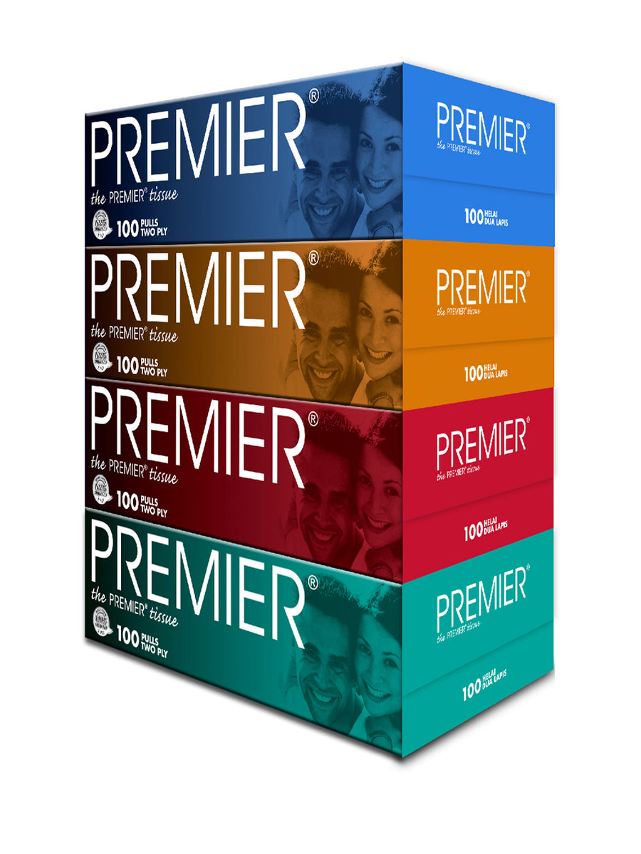 PREMIER FACIAL TISSUE 4*100S – Village Grocer - M City