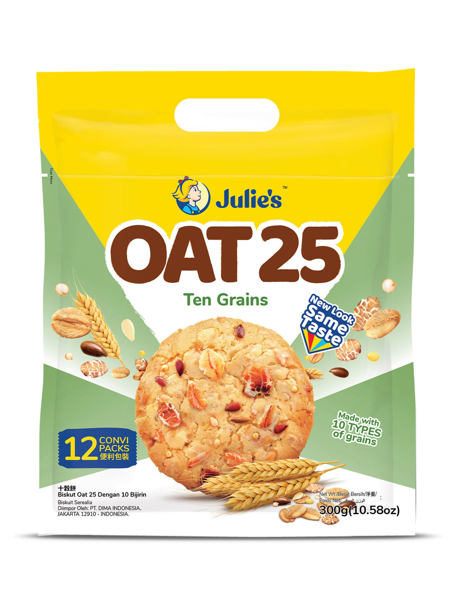 JULIE'S OAT 25 TEN GRAINS 300G – Village Grocer - M City