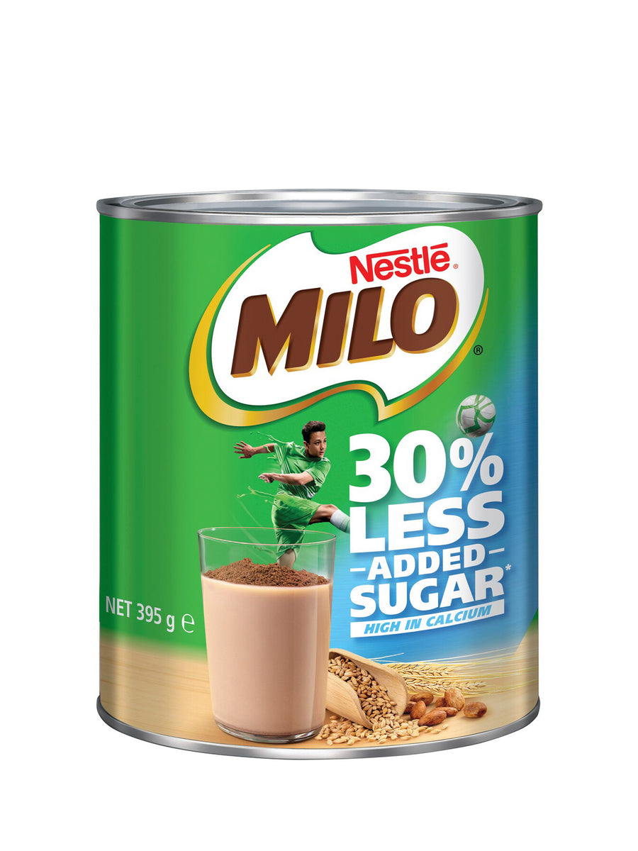 NESTLE MILO 30 LESS ADDED SUGAR 395G – Village Grocer - M City