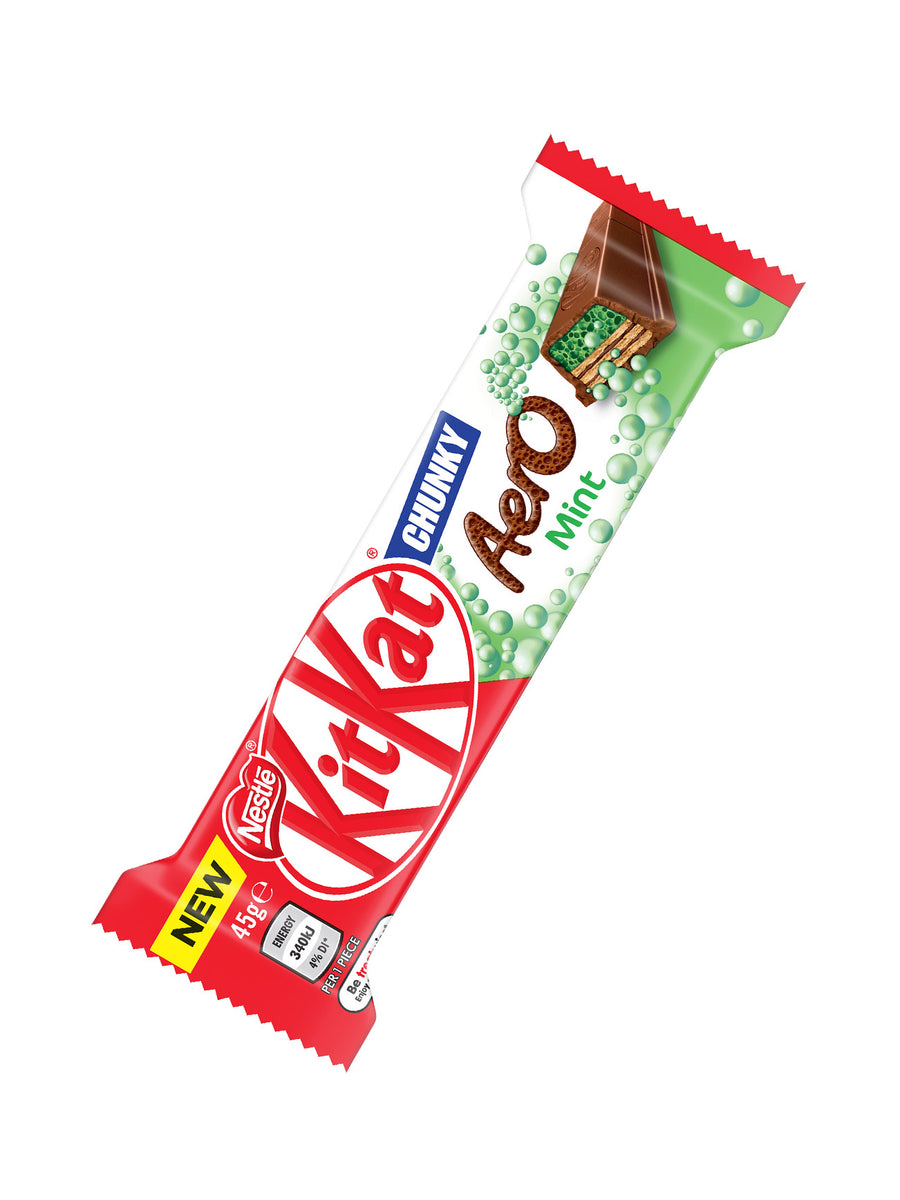 NESTLE KITKAT CHUNKY AERO MINT 45G – Village Grocer - M City