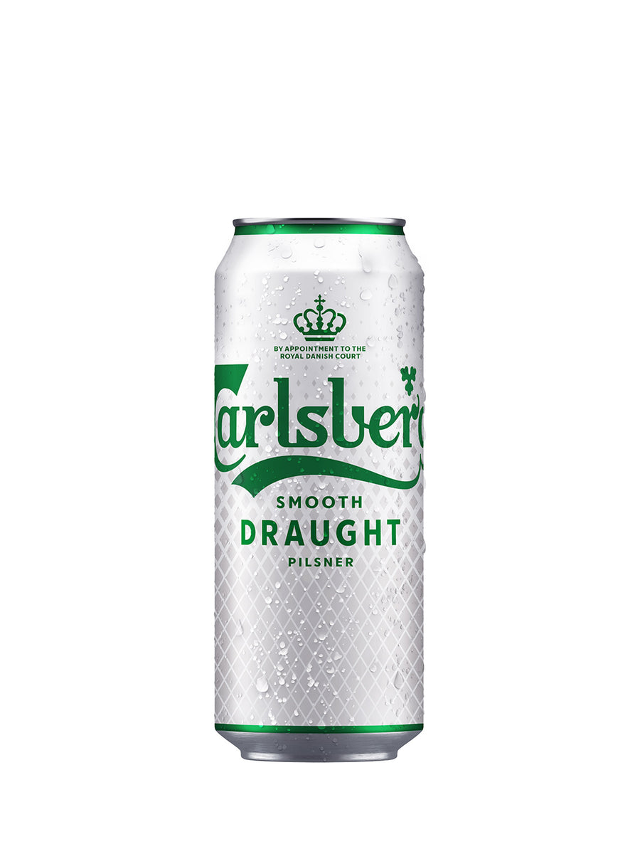 CARLSBERG SMOOTH DRAUGHT BEER CAN 500ML – Village Grocer - M City