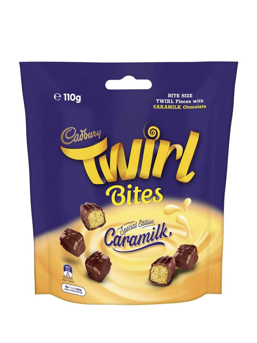 CADBURY TWIRL CARAMILK BITES 130G – Village Grocer - M City