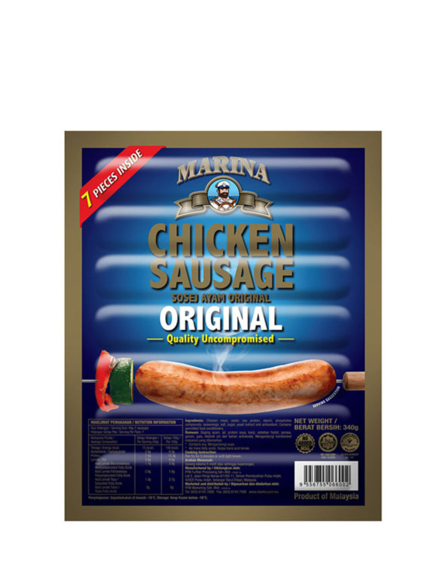 MARINA CHICKEN SAUSAGE ORIGINAL 300G – Village Grocer - M City