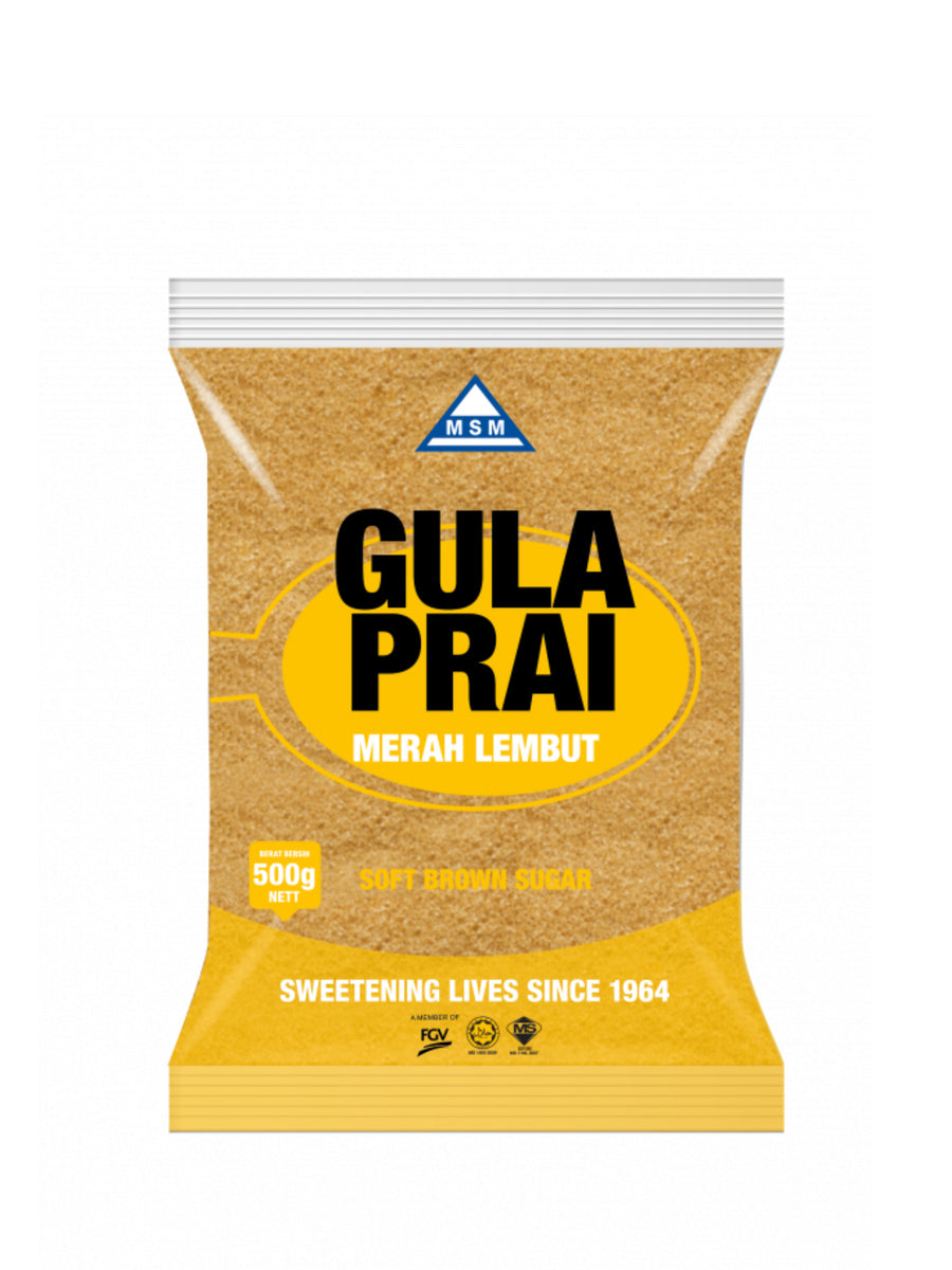 MSM PRAI SOFT BROWN SUGAR 500G – Village Grocer - M City