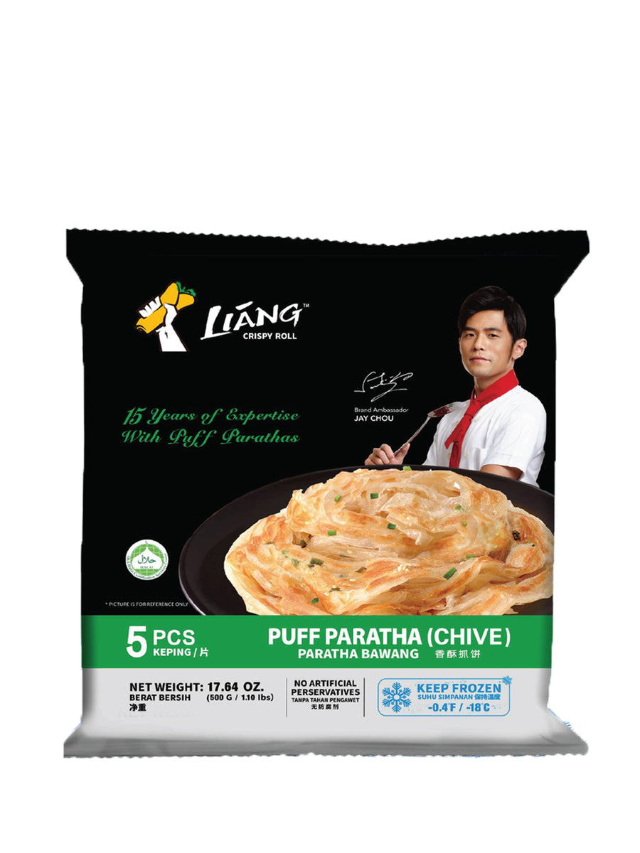LIANG PUFF PARATHA (CHIVE) 5PCS 500G – Village Grocer - M City