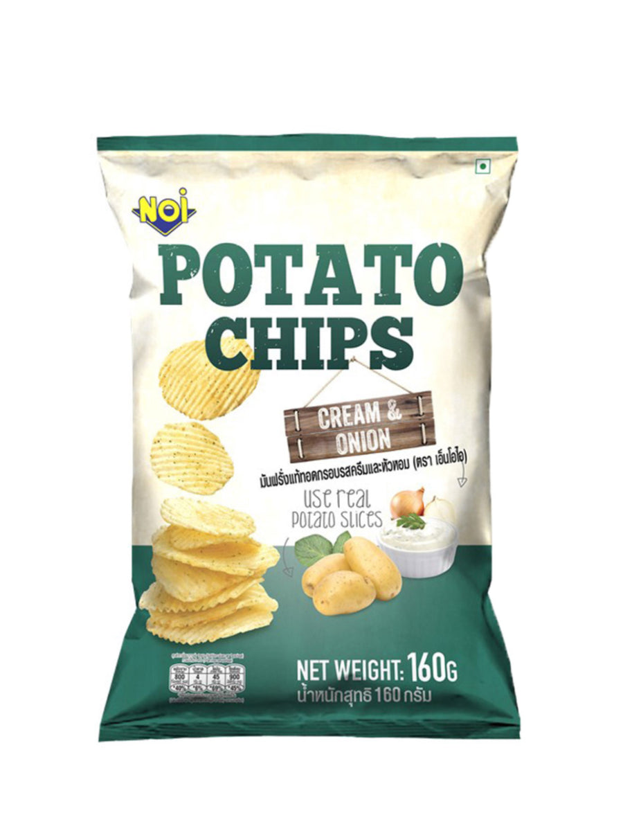 NO1 POTATO CHIPS CREAM & ONION 160GM – Village Grocer - M City